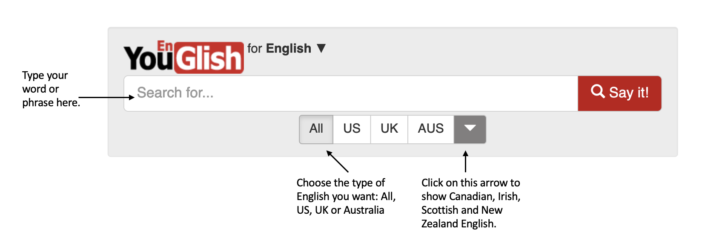 YouGlish: Pronunciation and Words in Context - Tailor-Made Teaching